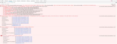 Failed To Load 8083createsessionwhen I Remote Js Debugging On Android Devices