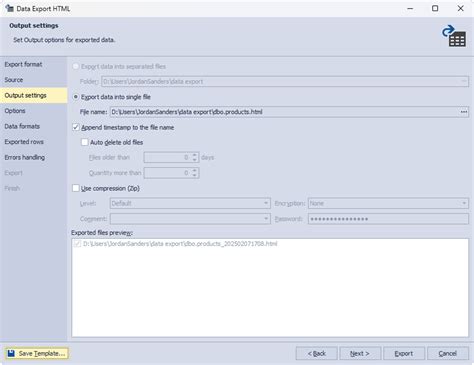 How To Run Data Export From A Sql Stored Procedure