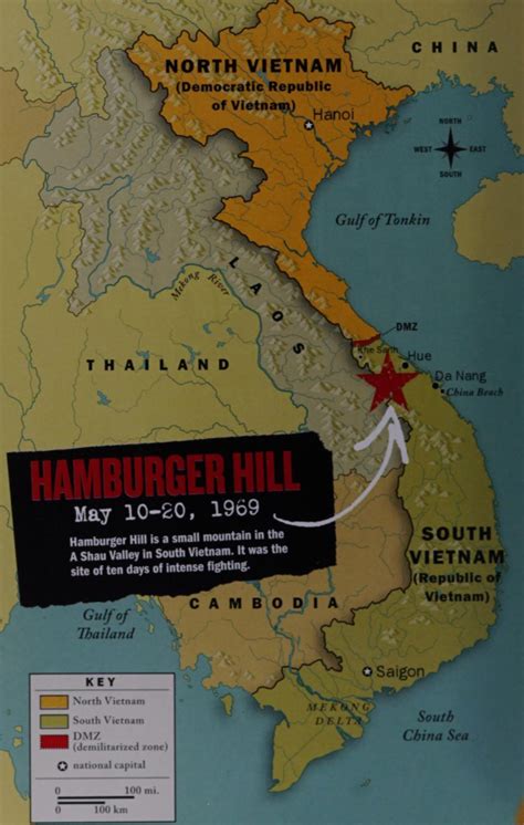 Battle Of Hamburger Hill Vietnam 101st Airborne Division Hamburger