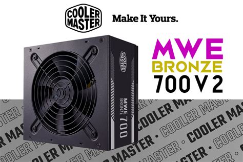 پاور کامپوتر MWE-700w Bronze V2 کولرمستر Cooler Master - ایران انفورماتیک