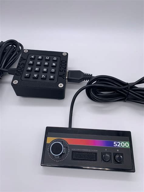 Atari 5200 Controller Joystick Keypad Module Db15 Db9 Adapter Converter