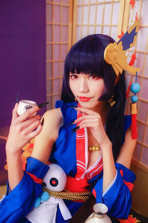 COS正片 鬼女红叶为了我的美貌能让我吃掉你吗 喵记 Nyato喵特漫展