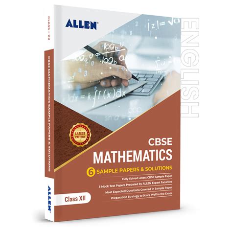 Cbse Class 12 Study Material Tagged Sample Papers Allen E Store
