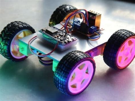 Wifi Nodemcu Mobile Controlling Car