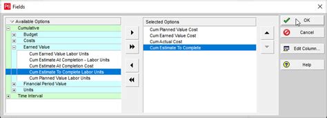 Calculating Worst Case EAC From Schedule Realignment In P6