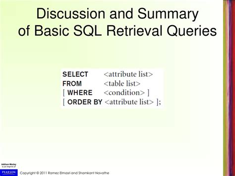 Ppt Chapter 4 Basic Sql Powerpoint Presentation Free Download Id2525757