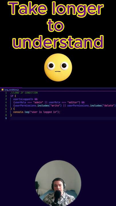 Improve Your Codes Readability With This One Easy Trick Cleancode Softwareengineer Youtube