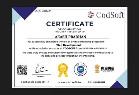 Akash Pradhan On Linkedin Thrilled To Announce That Ive Successfully