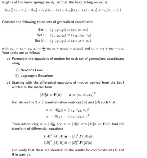 Solved Consider The Three Particle System Shown In Figure The Answer Transtutors