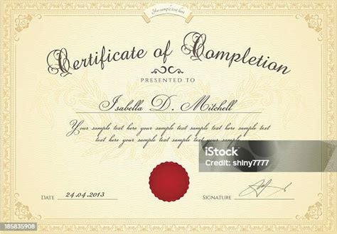 수료증 학위증서 형판 어워드 배경 플로럴 테두리 프레임 학위에 대한 스톡 벡터 아트 및 기타 이미지 학위 증명서 형판 Istock