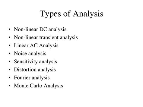 Ppt Introduction To Elementary Circuit Simulations With Pspice Powerpoint Presentation Id