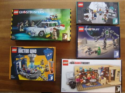 Lego Ideas Sets- 21108 +21109 + 21110 + 21302 + 21304- - Catawiki