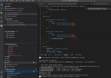 using nrf52833 dk to connect at rdm6300 module using uart nordic qanda nordic devzone nordic