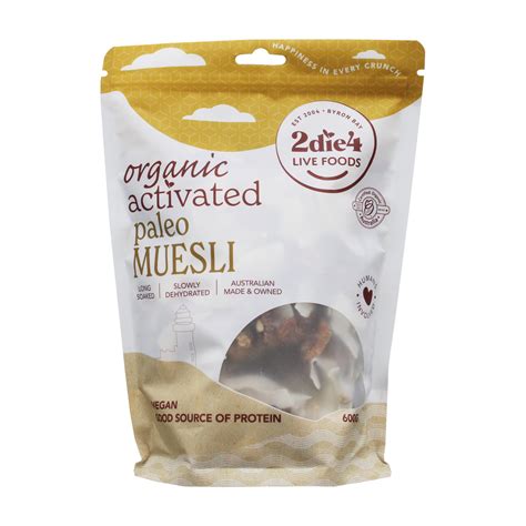 Activated Organic Paleo Muesli 300g Honest To Goodness