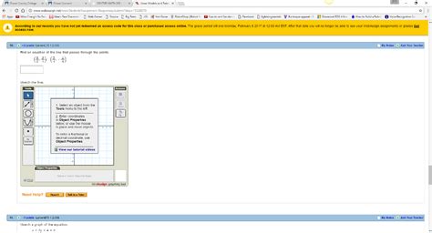Solved Find An Equation Of The Line That Passes Through The
