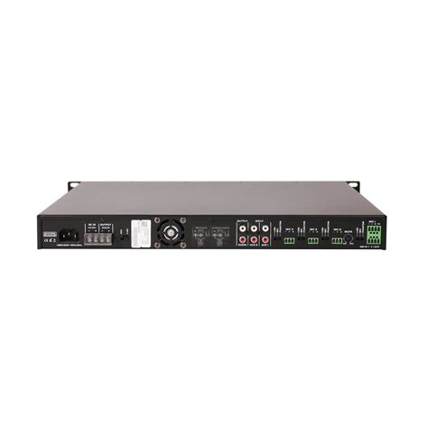 Professional Audio Class D Mixer Amplifier With Audio Sources Dsp Dante