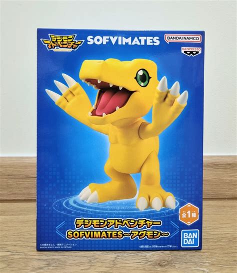 Digimon Adventure Agumon Sofvimates Vinyl Figure Figurine Hobbies Toys Toys Games On Carousell