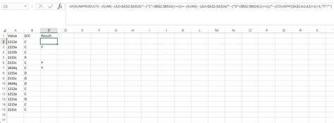 Excel Countif Index Match Mark Unique Stack Overflow