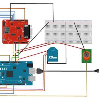 Hardware Circuit Schematic Of The Different Components Of The System Download Scientific Diagram