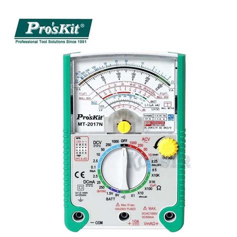 Proskit A Mt2017n Function Analog Multimeter Safety Standard Ohm Test Meter Dc Ac Voltage