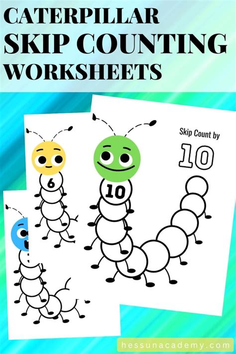 Free Printable Skip Counting Worksheets That Make Skip Counting Fun Hess UnAcademy