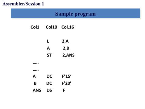 Assembler Language Tutorial For Mainframe Programmers Ppt