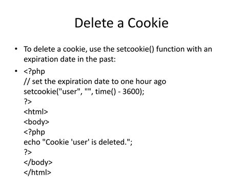 Php Cookies And Sessions Pptx