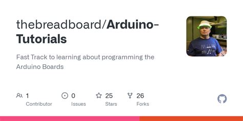 GitHub Thebreadboard Arduino Tutorials Fast Track To Learning About