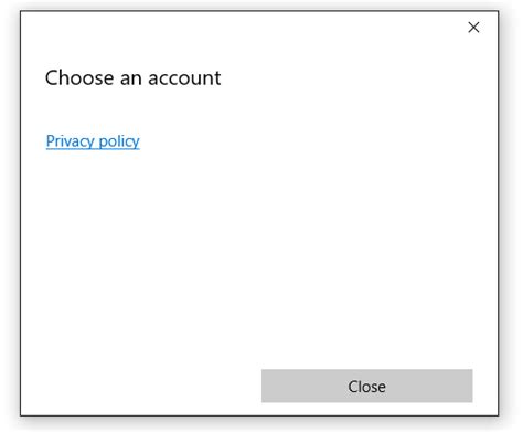 Web Account Manager UWP Applications Microsoft Learn