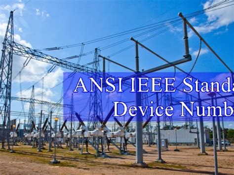 Ieee Device Numbers Archives Electrical Oops