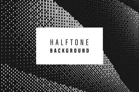 Premium Vector Halftone Background