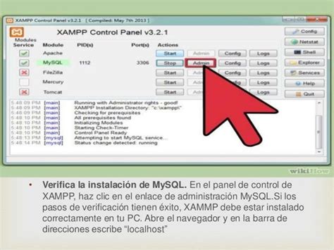 Mysql Y Xampp