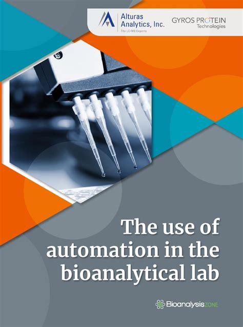 EBook The Use Of Automation In The Bioanalytical Lab Bioanalysis Zone