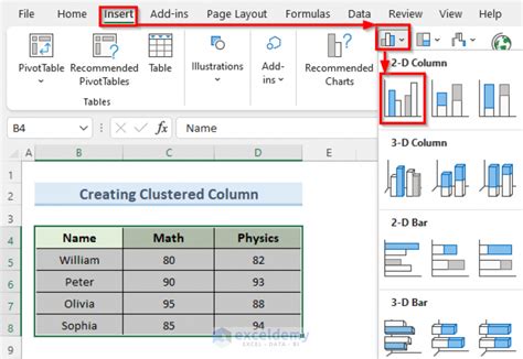 How To Create Graphs In Excel With Multiple Columns 3 Easy Methods