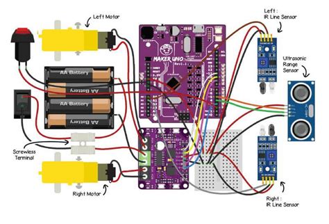 Pikabot Maker Uno Smart Car Kit Opencircuit