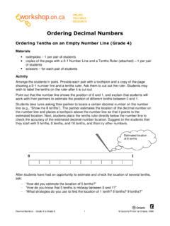 Mod27 Ordering Decimal Numbers Online Teaching Resource Mod27 Ordering Decimal Numbers