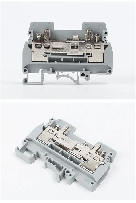 Urtk S Wiring Terminal Block Test Current Terminal Block Rail Type Flame Retardant Pure Copper