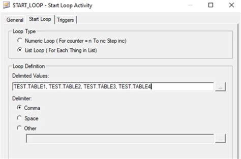 Datastage Looping For Multiple Table Processing