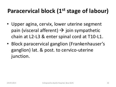 Anatomy For Anaesthesia Nerve Supply Of Uterus And Cervix