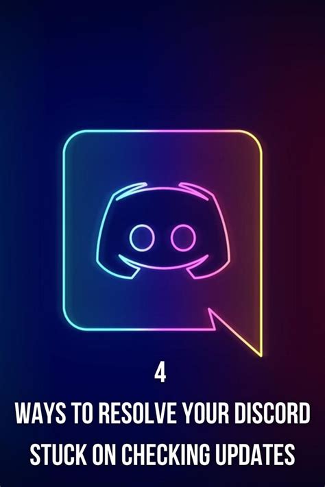 4 Ways To Resolve Your Discord Stuck On Checking Updates Discord Problem Solving Edgy Memes