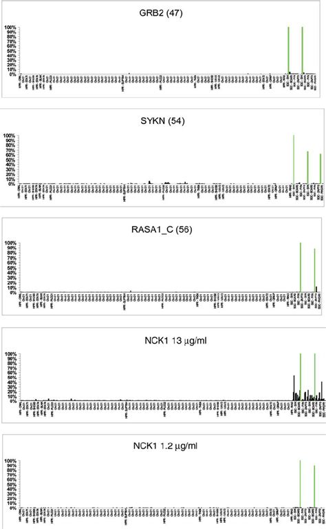Specificity Of Antibody Binding On Protein Microarrays Microarrays Download Scientific Diagram