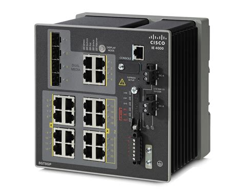 Ie 4000 8gt8gp4g E Switch Cisco Ie4000 Poe Network Devices Switches Cisco Industrial