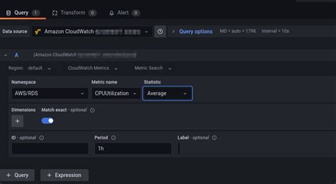 cloudwatch query editor does not support some statistics · issue