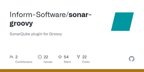 github inform software sonar groovy sonarqube plugin for groovy