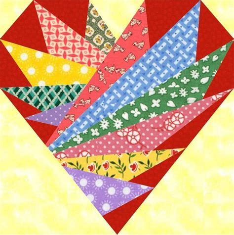 Paper Piecing Heart Pattern Pattern Matching Algorithms