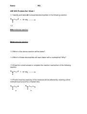 Chemical Reactivity And Mechanisms Nucleophiles Electrophiles Course Hero