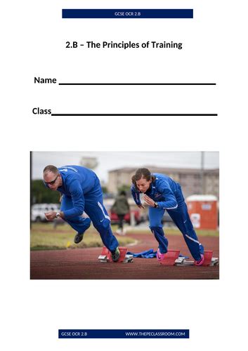 Gcse Pe Revision Booklets Teaching Resources