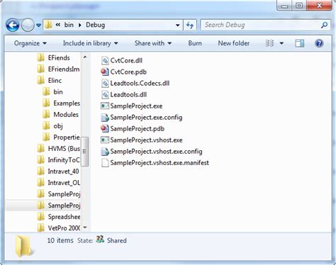 C Not All Of A Librarys Refrenced Dlls Are Copied Local When Refrencing From Another Project