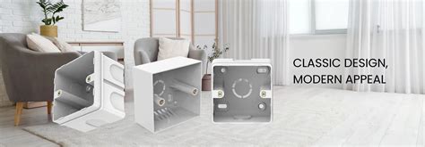 Switches And Accessories Plastic Modular Boxes Surface Mounted Boxes