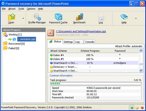 Powerpoint Password Recovery Password Cracker For Powerpoint Documents